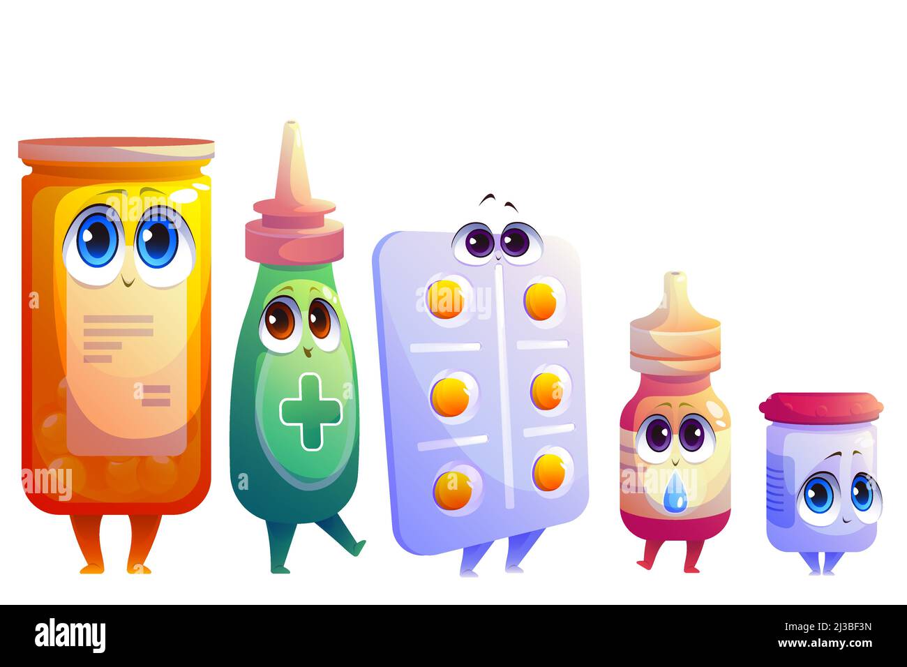 Cure all with happy faces hi-res stock photography and images - Alamy