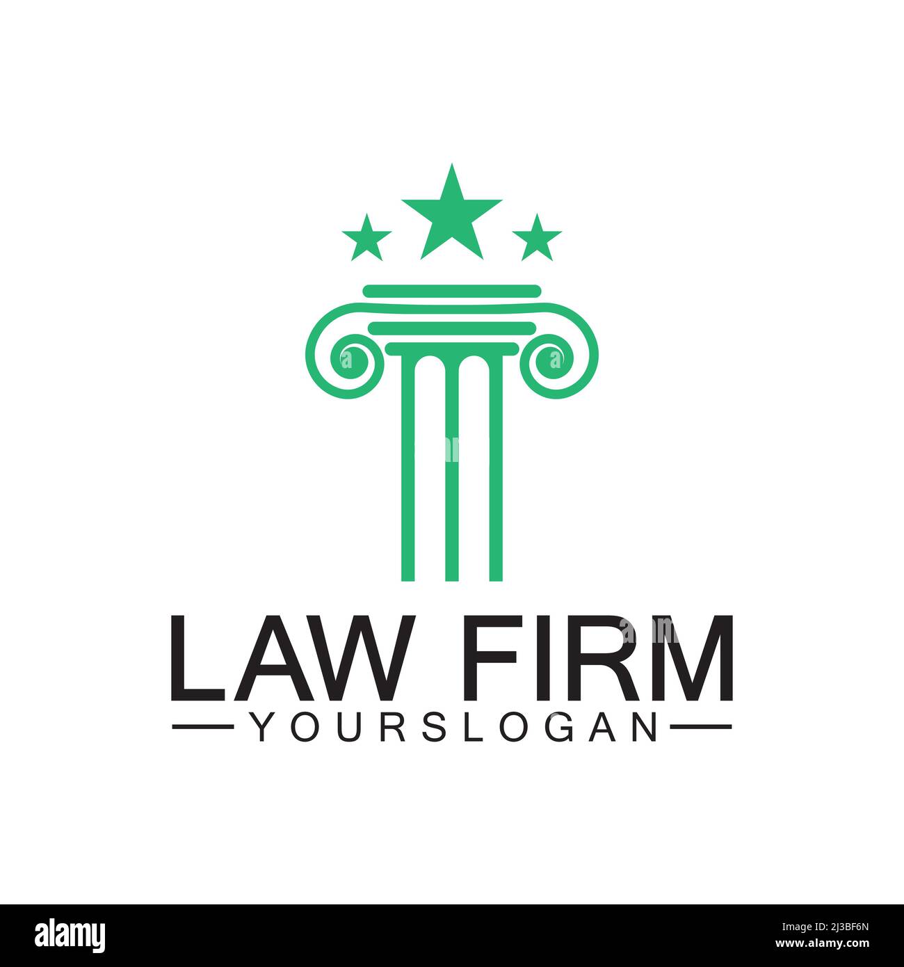 Law Firm Pillar Logo Template-Vector Stock Vector Image & Art - Alamy