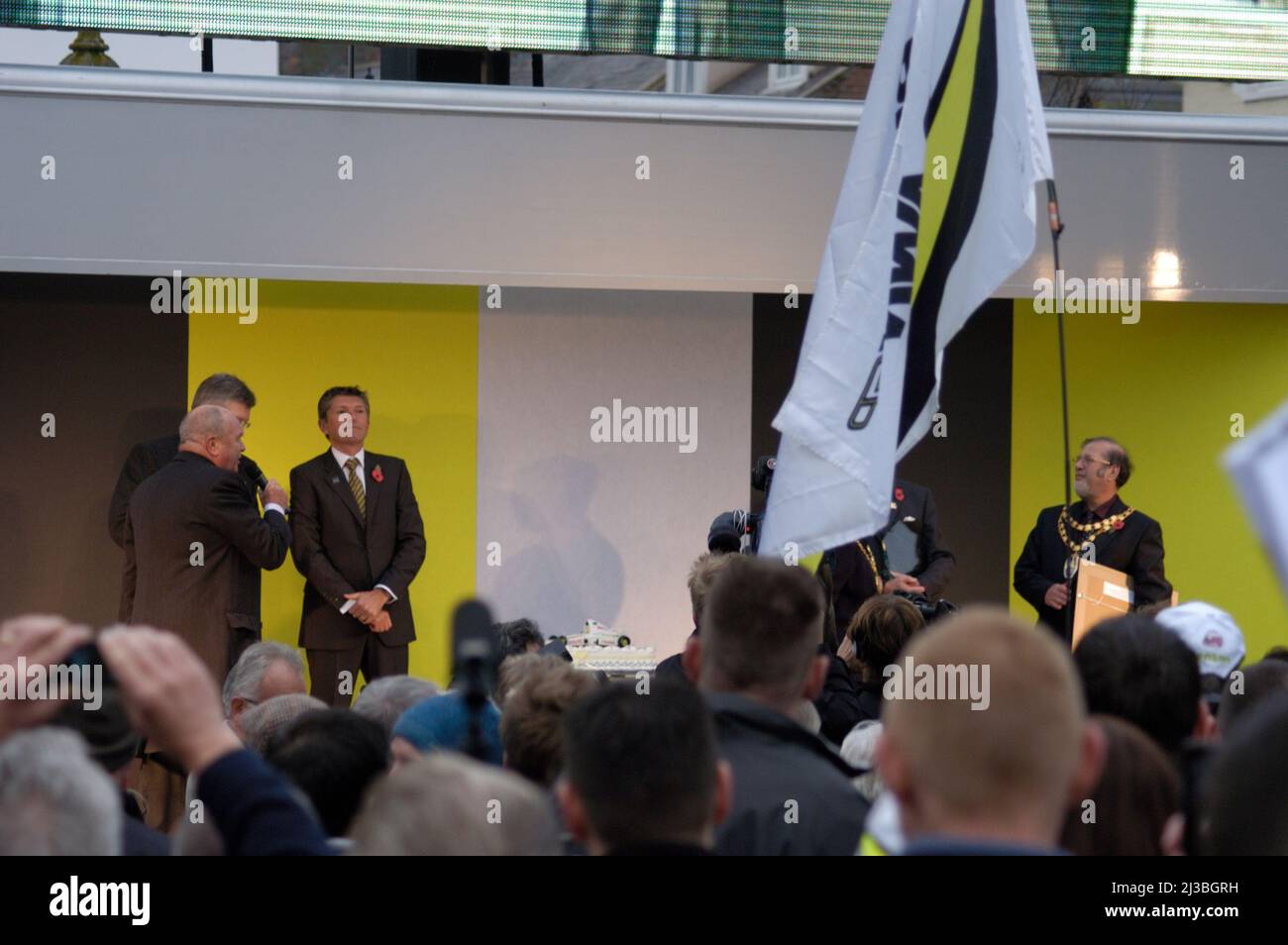 Brawn GP Formula One Team Celebrations at Brackley Northamptonshire ...