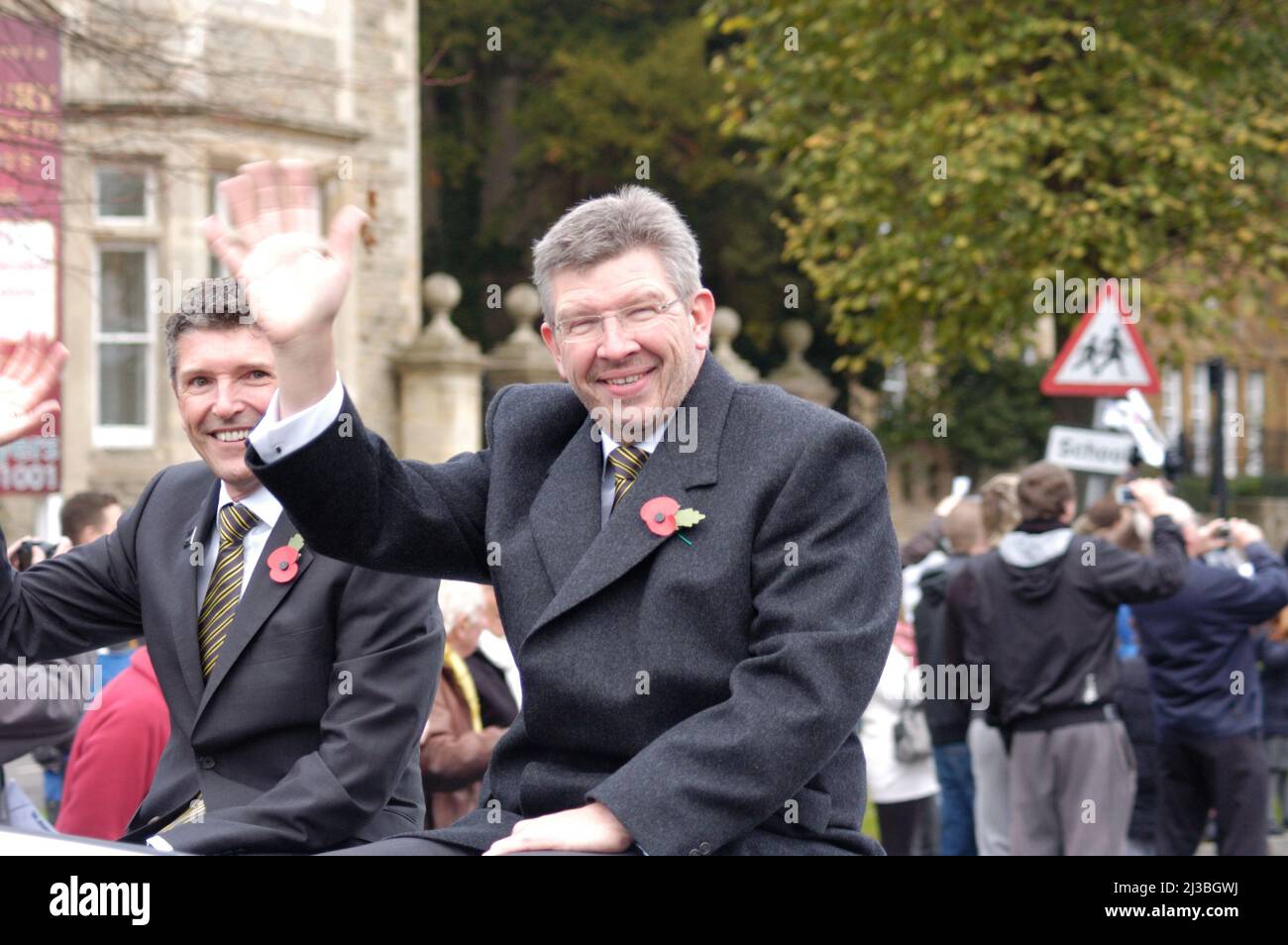 Brawn GP Formula One Team Celebrations at Brackley Northamptonshire ...