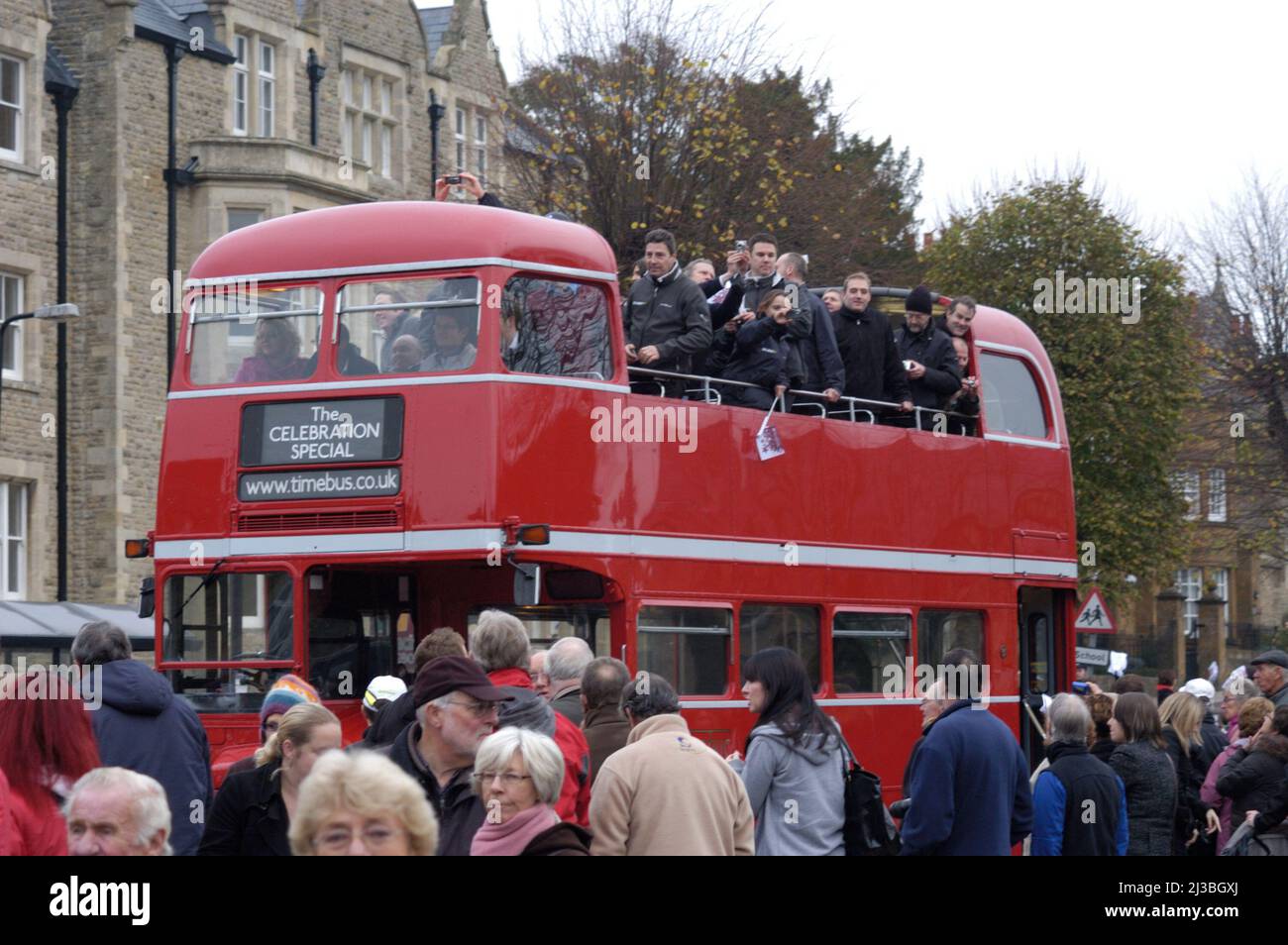 Brawn GP Formula One Team Celebrations at Brackley Northamptonshire ...