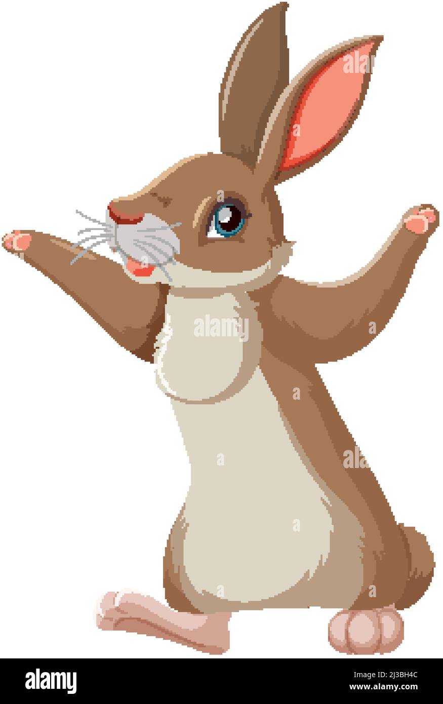 The brown bunny Stock Vector Images - Alamy