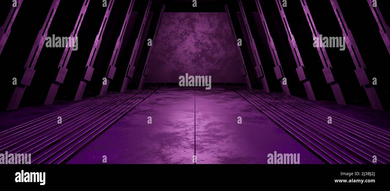 Sci-Fi Spotlight Purple Violet Banner Background Wallpaper SciFi ...