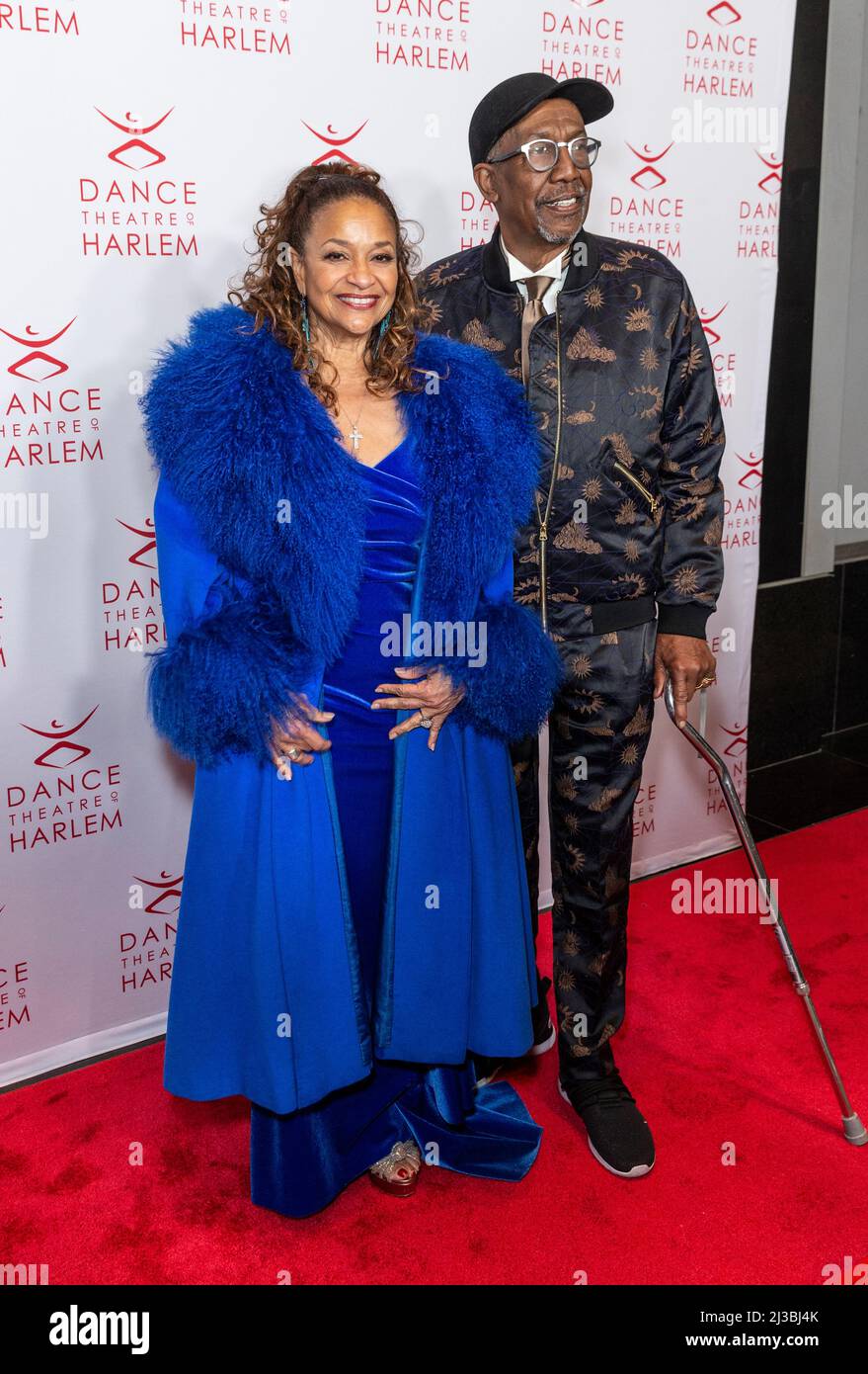New York, NY - April 5, 2022: Debbie Allen and George Faison attend ...