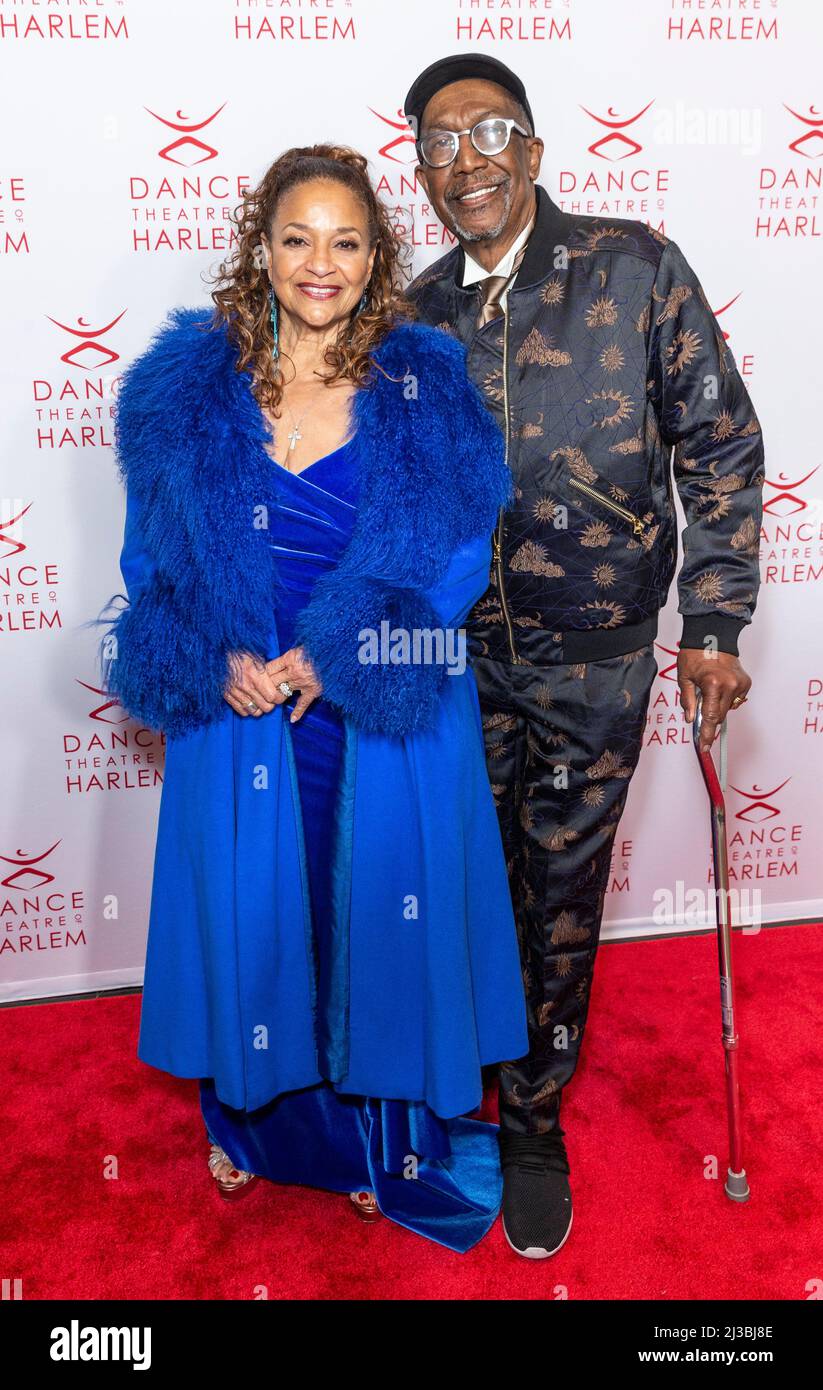 New York, NY - April 5, 2022: Debbie Allen and George Faison attend ...