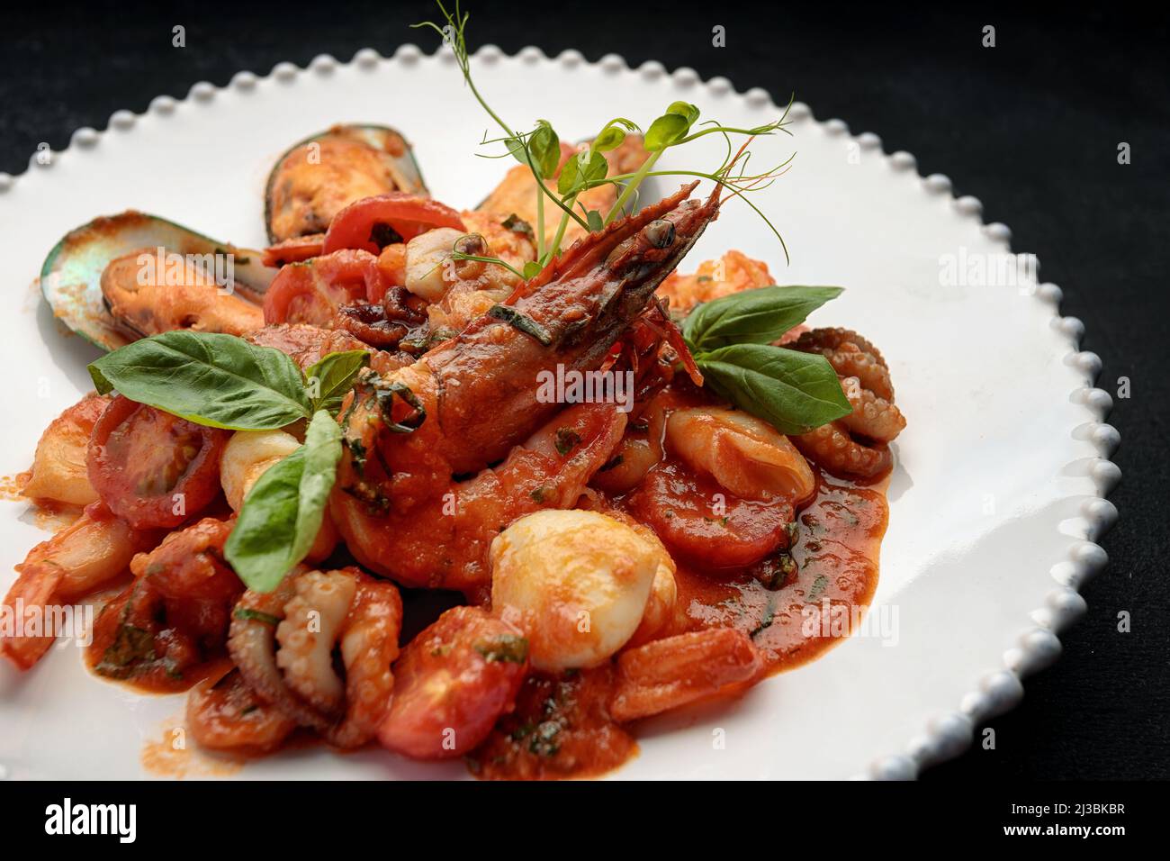Sauteed squid hi-res stock photography and images - Alamy