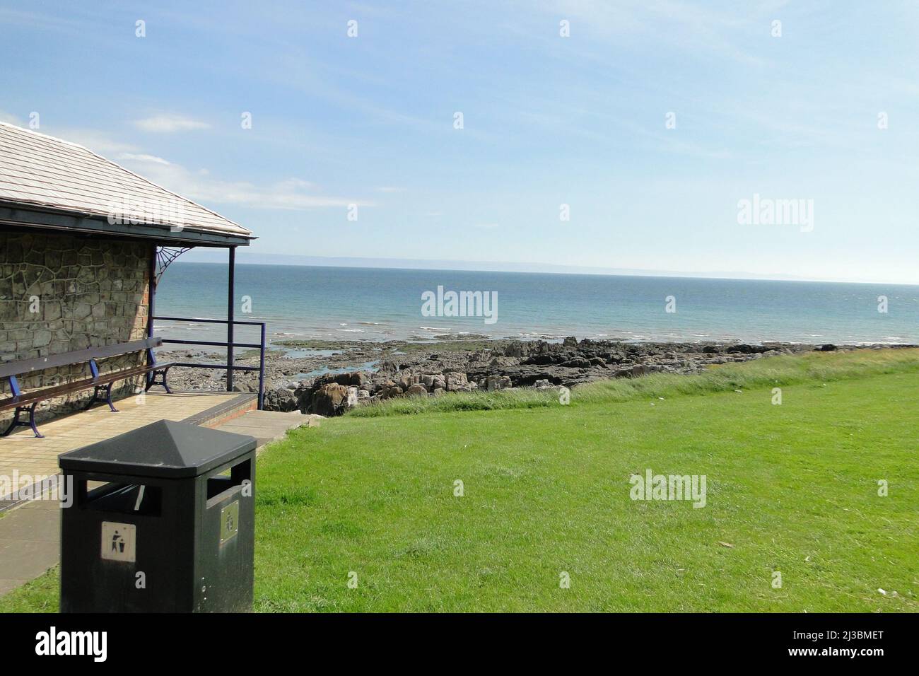 The Views of Porthcawl Wales seaside city, and beautiful house on the ...
