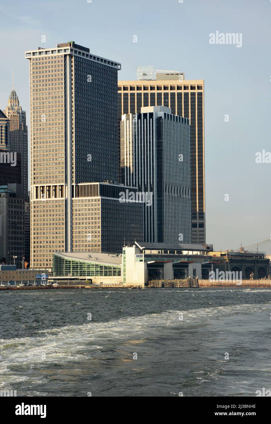 New York City - Staten Island Ferry Terminal Stock Photo - Alamy