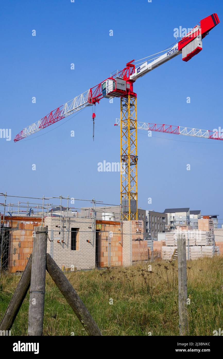 Building site, Dunkirk, Nord, Hauts-de-France, France Stock Photo - Alamy
