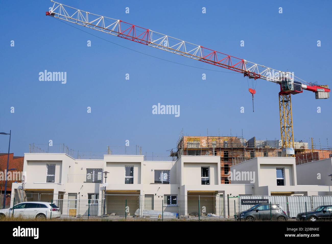 Building site, Dunkirk, Nord, Hauts-de-France, France Stock Photo - Alamy