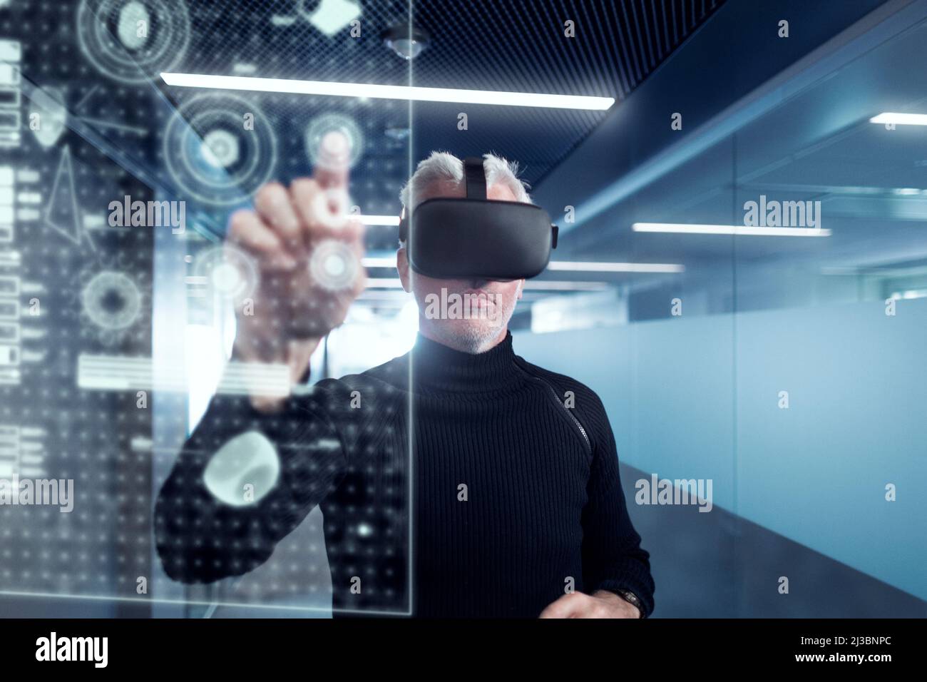 Virtual reality science fiction hi-res stock photography and images - Alamy