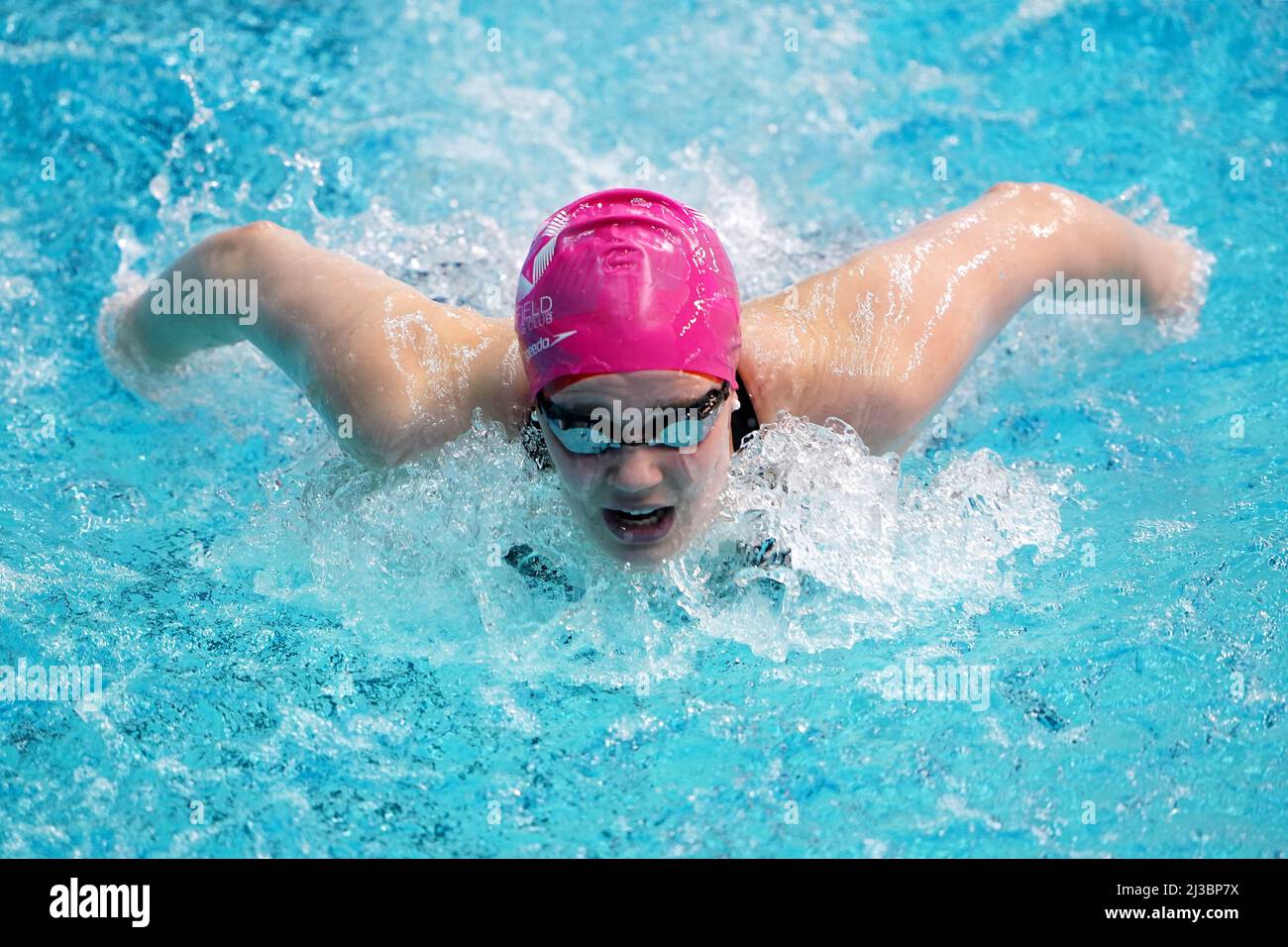 Hatfield's Shannon Scott in action during the Women's Open 200m ...