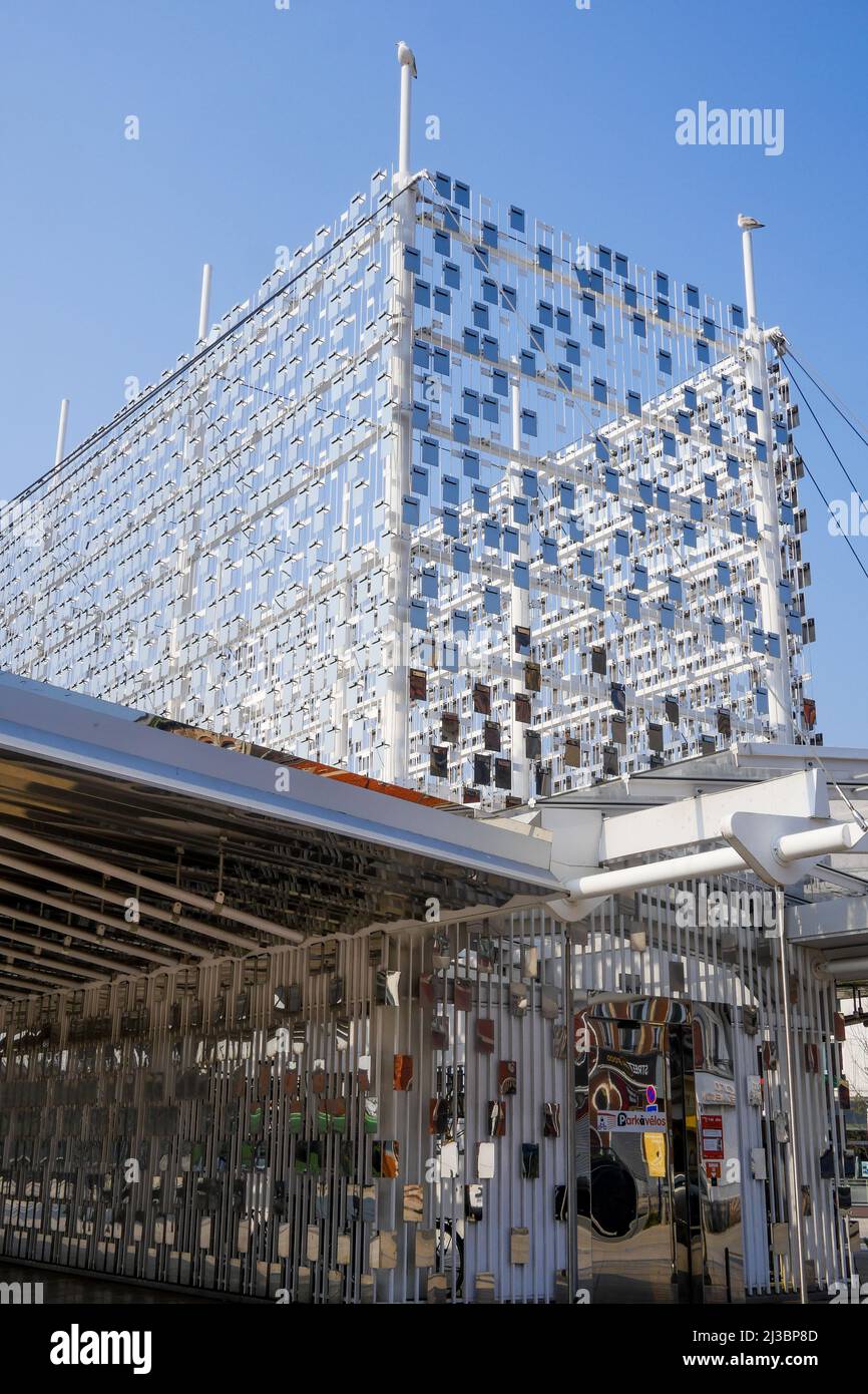 Parkavelo Bike Park, Dunkirk, Nord, Hauts-de-France, France Stock Photo ...