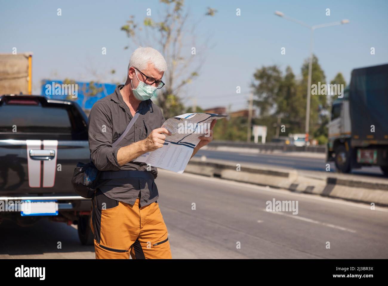 Traffic map hi-res stock photography and images - Alamy