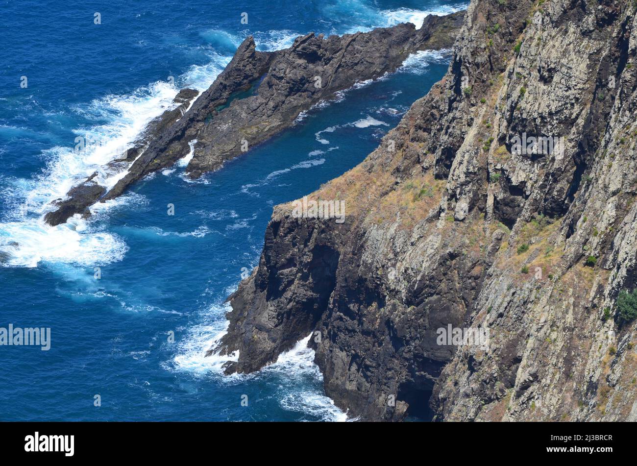 Vereda da Boca do Risco walking path in Madeira’s north-eastern coast ...