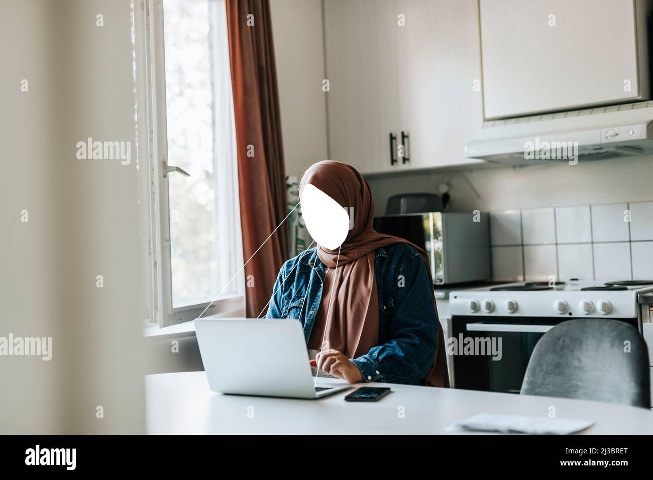 Woman monitoring finance data laptop hi-res stock photography and ...