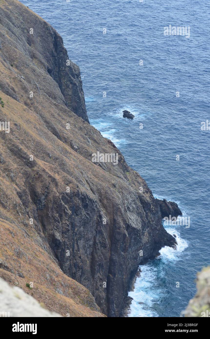 Vereda da Boca do Risco walking path in Madeira’s north-eastern coast ...