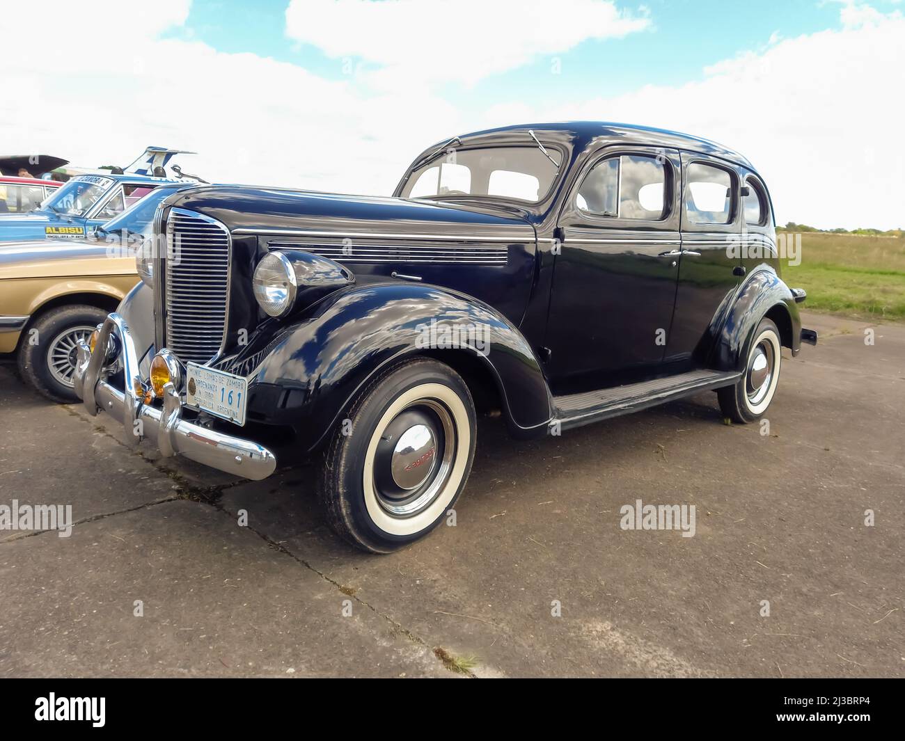 Moron, Argentina - Mar 26, 2022 - black vintage Chrysler Dodge Series ...