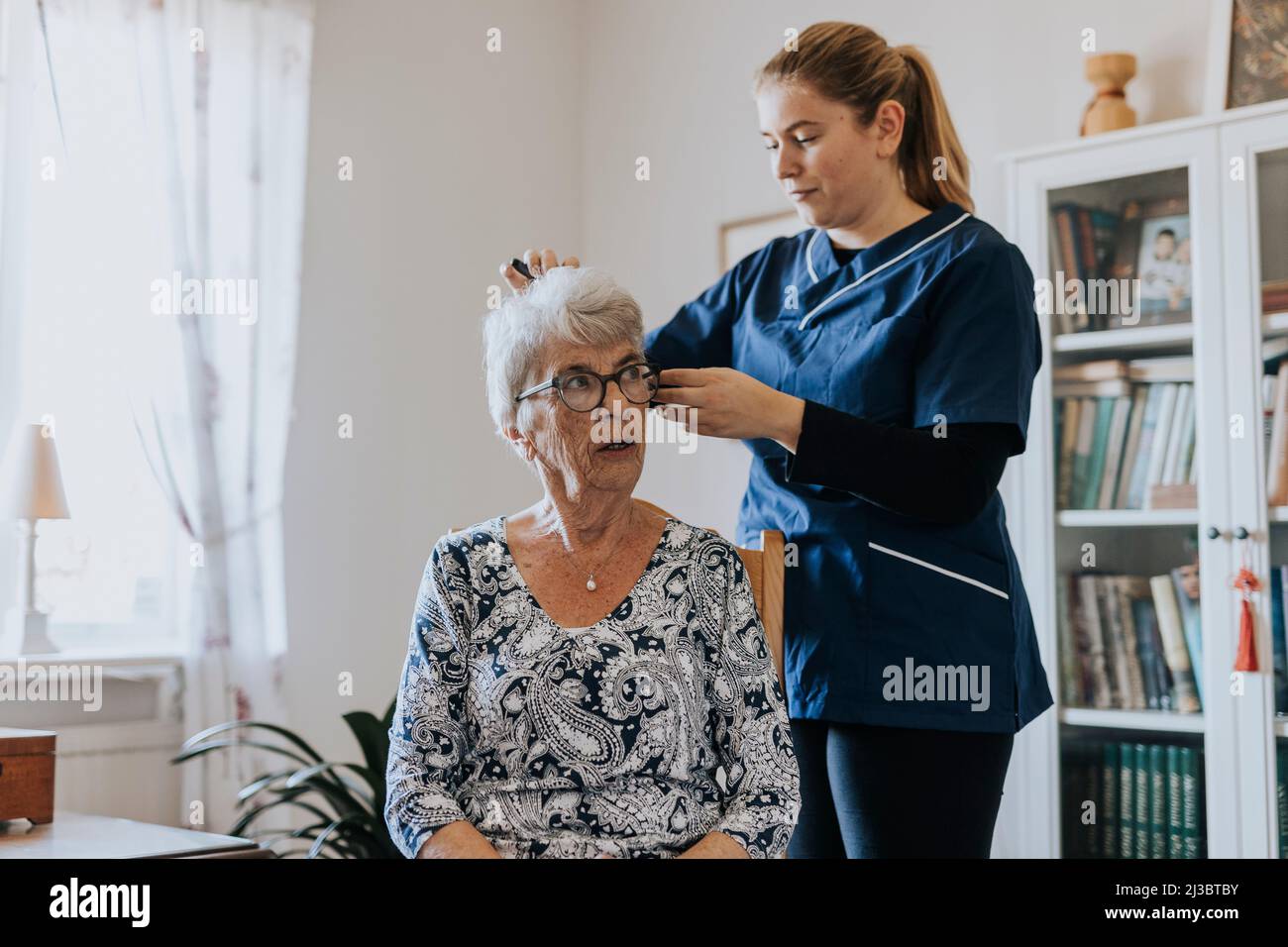 Geriatric care hi-res stock photography and images - Alamy