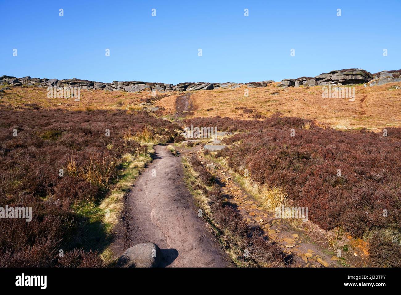 High moorland on slopes hi-res stock photography and images - Alamy