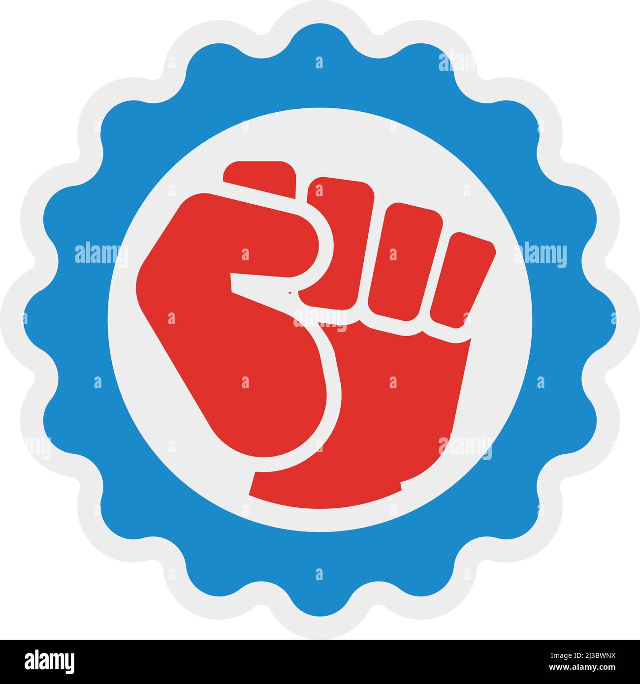 Fist fight Stock Vector Images - Alamy