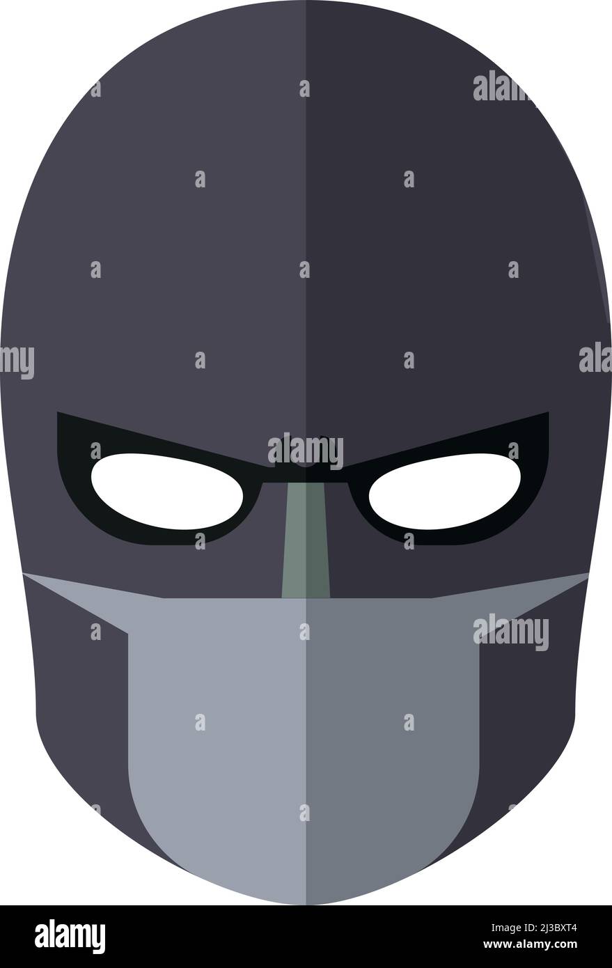 Superhero mask face masquerade Cut Out Stock Images & Pictures - Alamy
