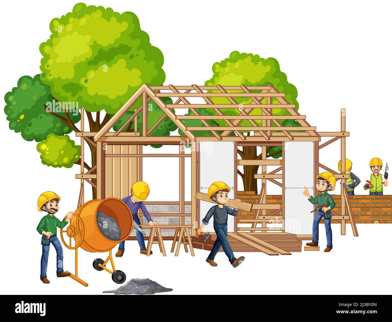 Home Construction Clip Art