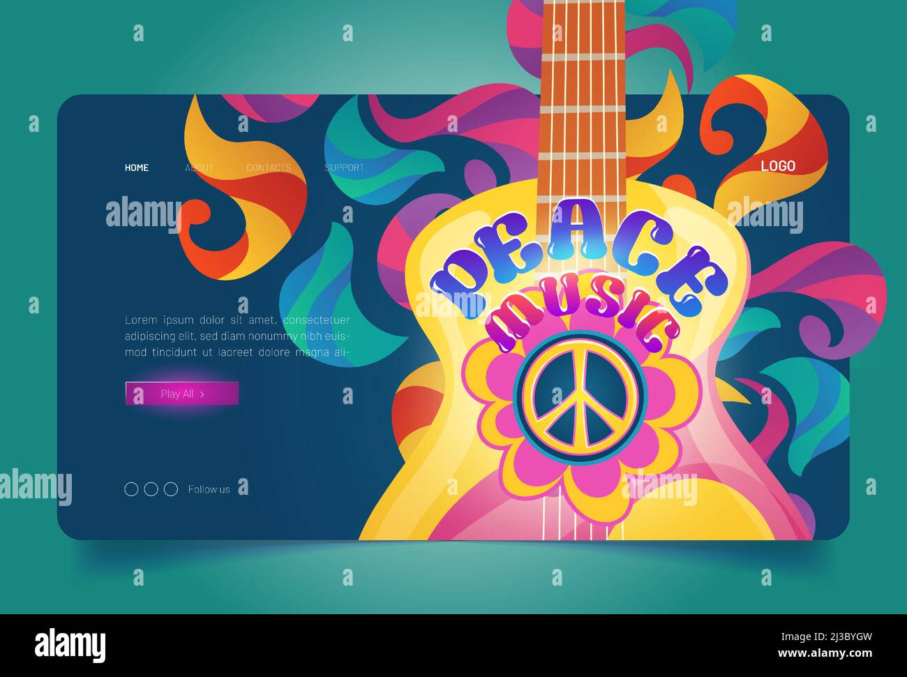 Pop concert 1960s Stock Vector Images - Alamy