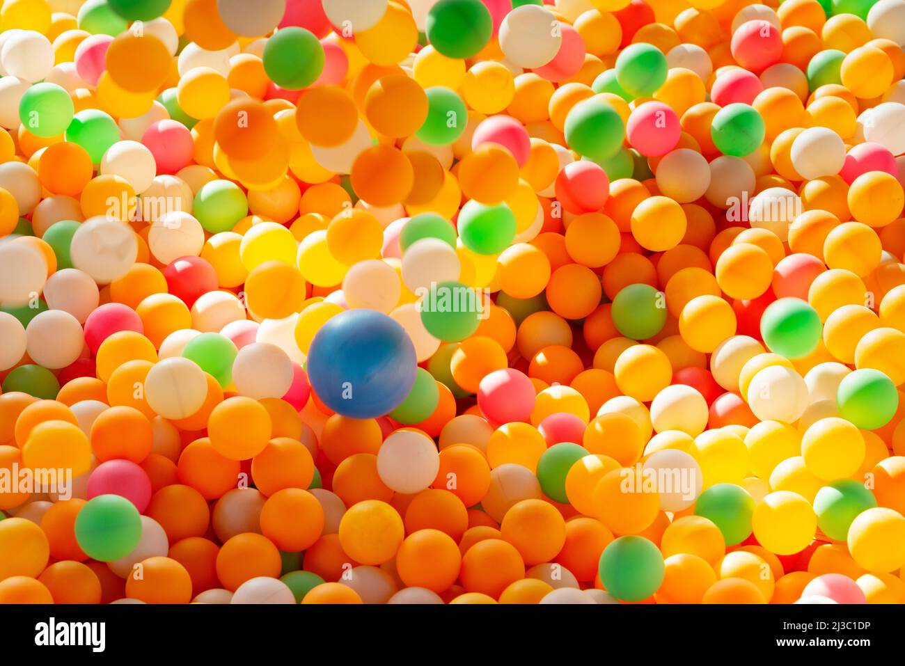 Colorful Plastic Balls Stock Photo - Alamy