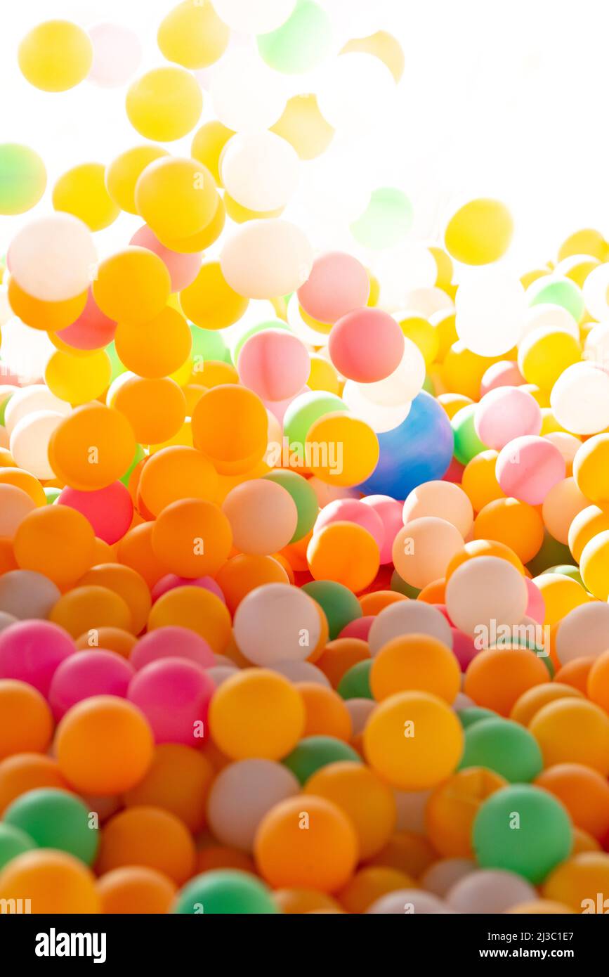 Colorful Plastic Balls Stock Photo - Alamy