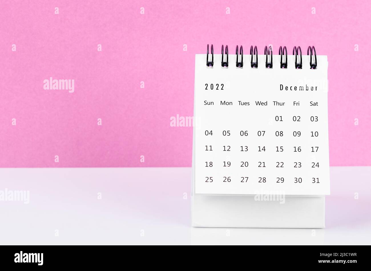 December 2022 Desktop Calendar