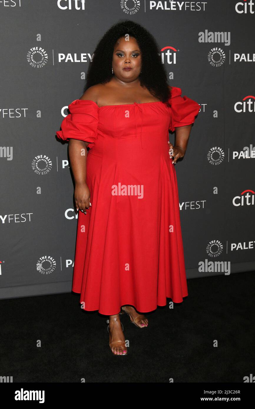 Los Angeles, USA. 06th Apr, 2022. Danielle Pinnock at the PaleyFest ...