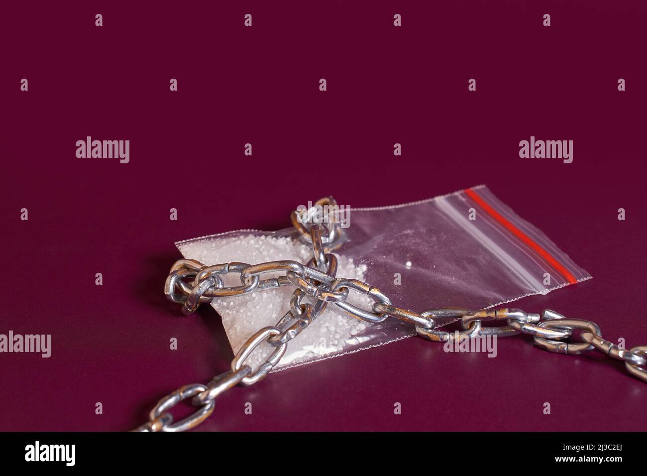 Bag of white powder drugs hi-res stock photography and images - Alamy