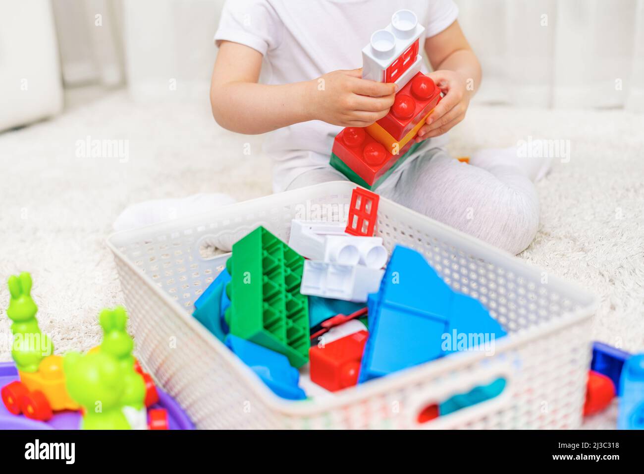 Child constructor hi-res stock photography and images - Alamy