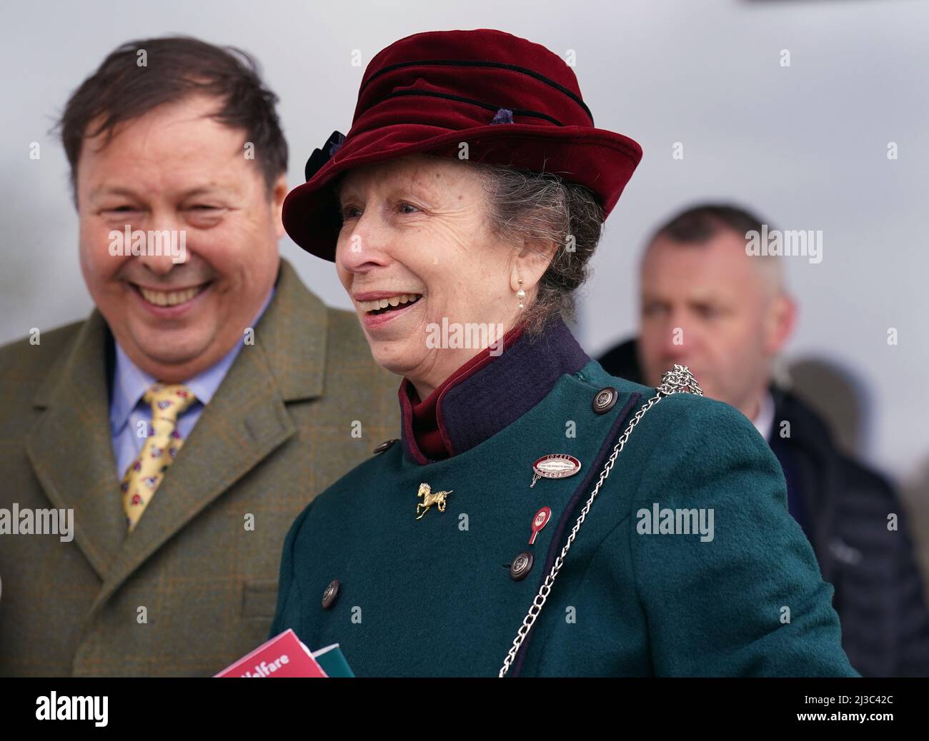 The Princess Royal at Aintree Racecourse, Liverpool. Picture date ...