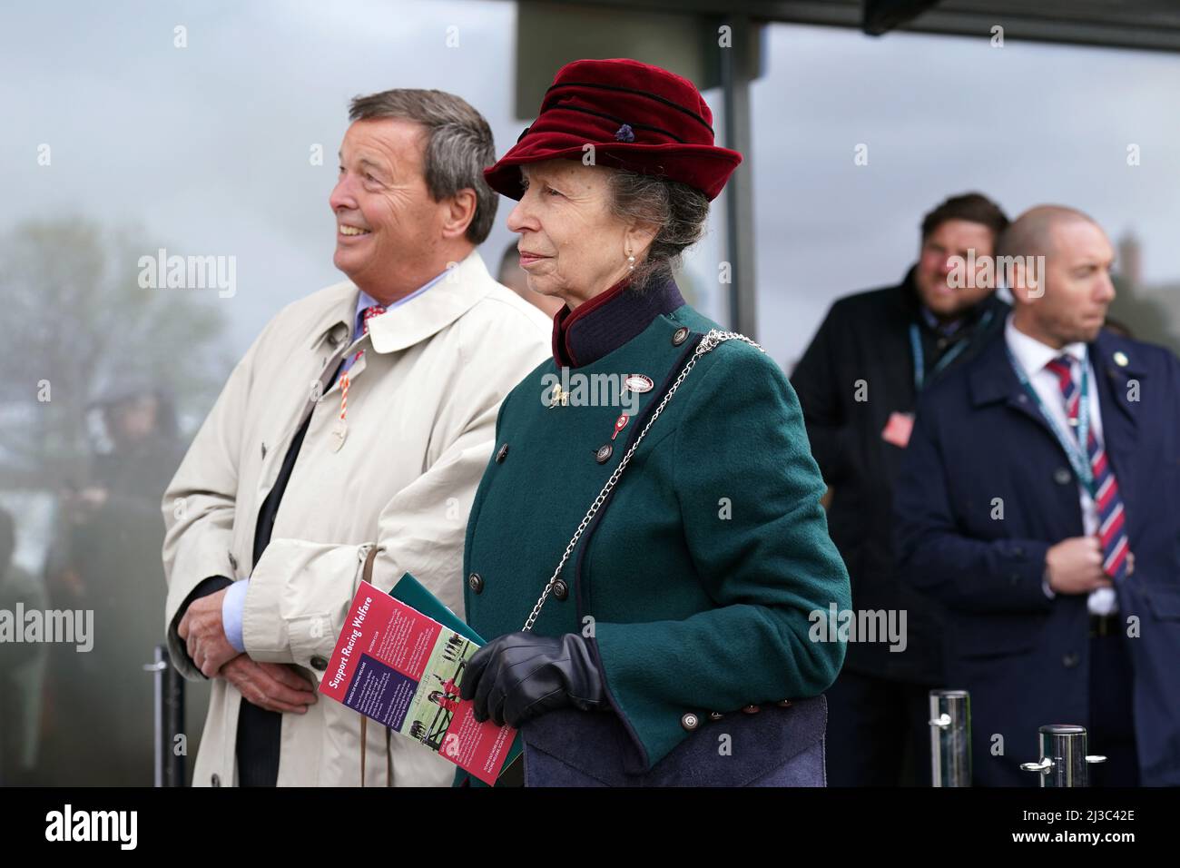 The Princess Royal at Aintree Racecourse, Liverpool. Picture date ...