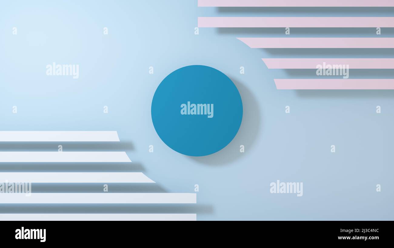 3d Rendering an abstract background using shadows Stock Photo - Alamy