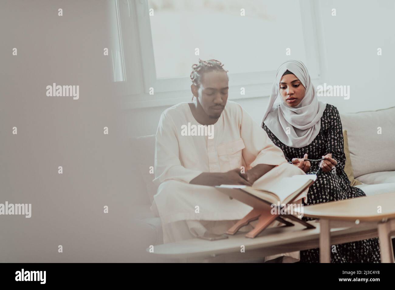 Black african muslim in ramadan hi-res stock photography and images - Alamy