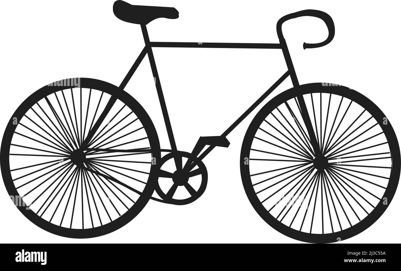 Simple two speed bicycle hi-res stock photography and images - Alamy