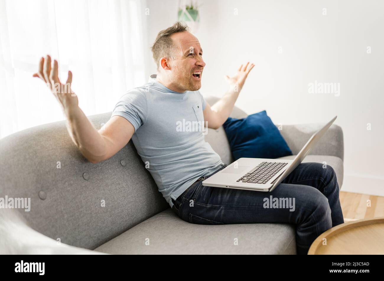 Latin frustrated hi-res stock photography and images - Alamy