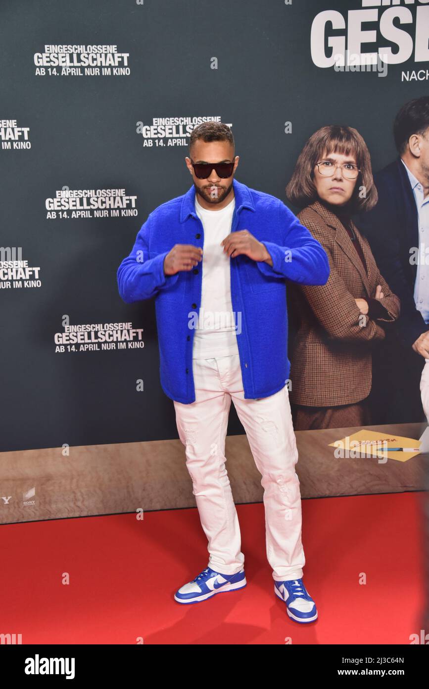 Cologne, Germany. 05th Apr, 2022. Influencer Cole Black arrives at the ...