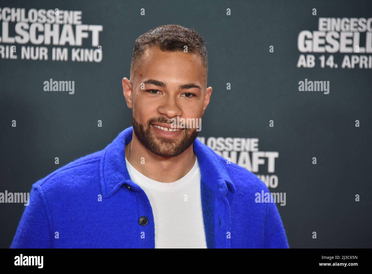 Cologne, Germany. 05th Apr, 2022. Influencer Cole Black arrives at the ...