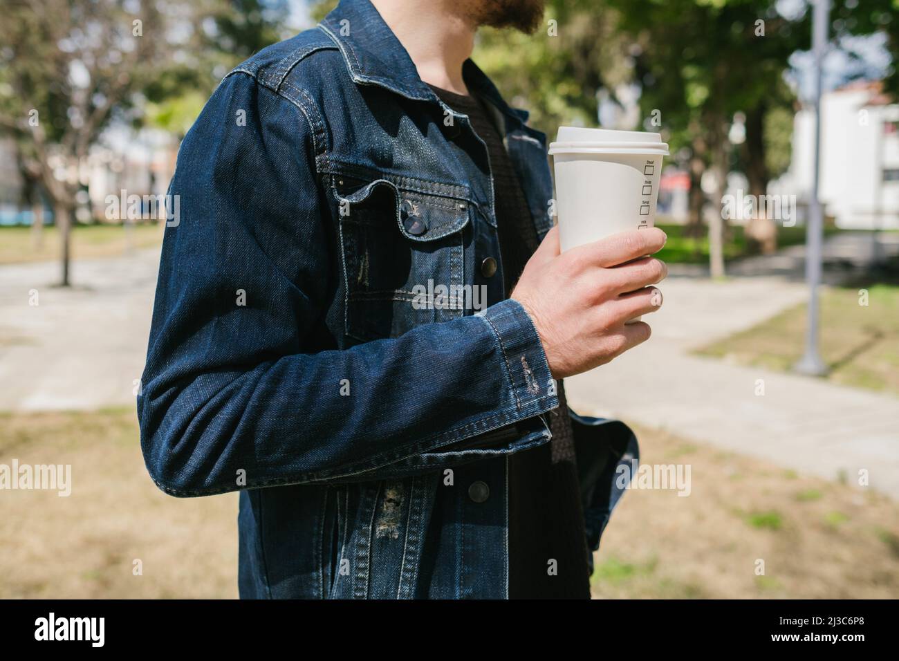 Trendy guy in coffee shop hi-res stock photography and images - Alamy