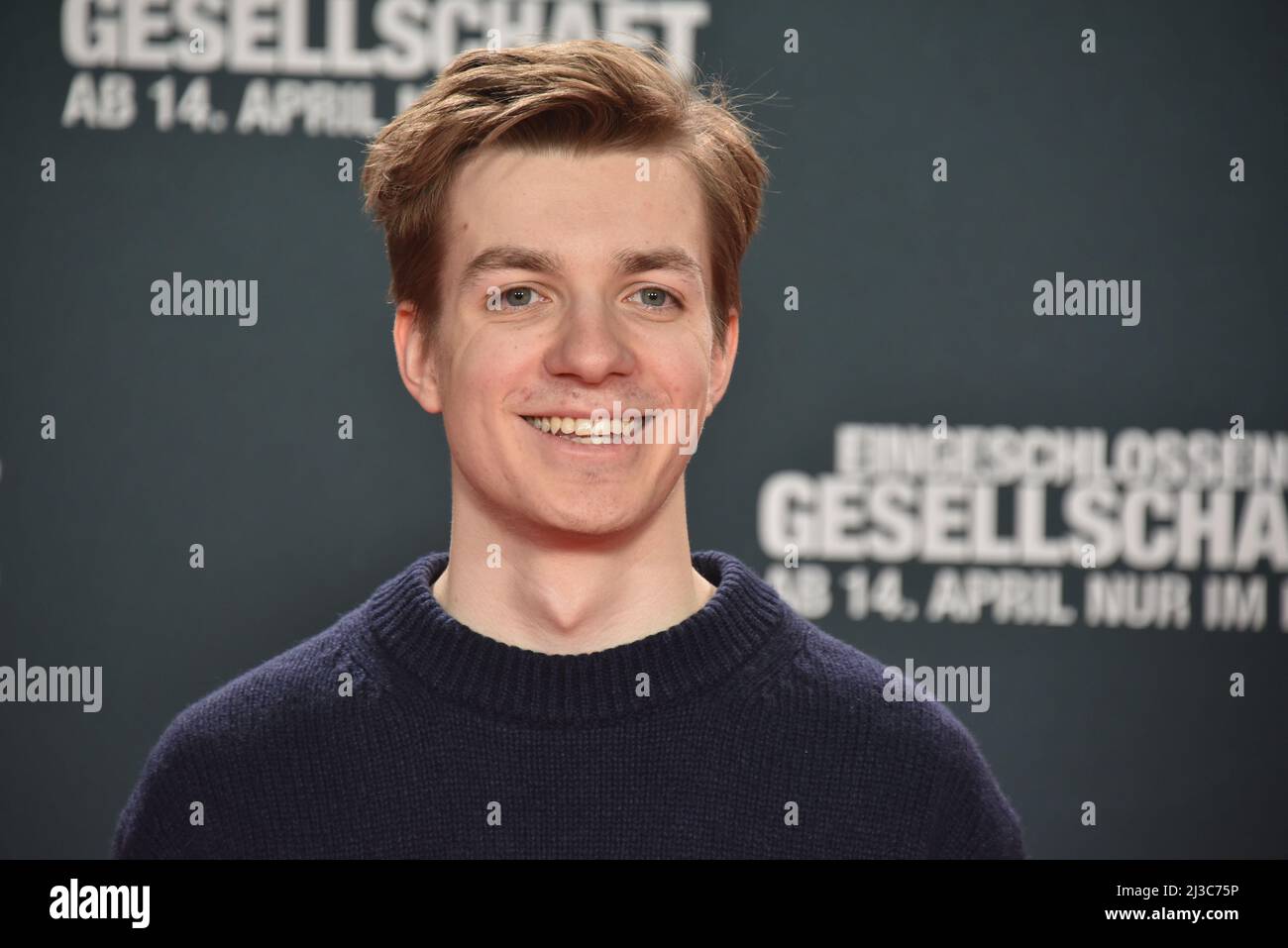 Cologne, Germany. 05th Apr, 2022. Actor Nick Julius Schuck comes to the ...