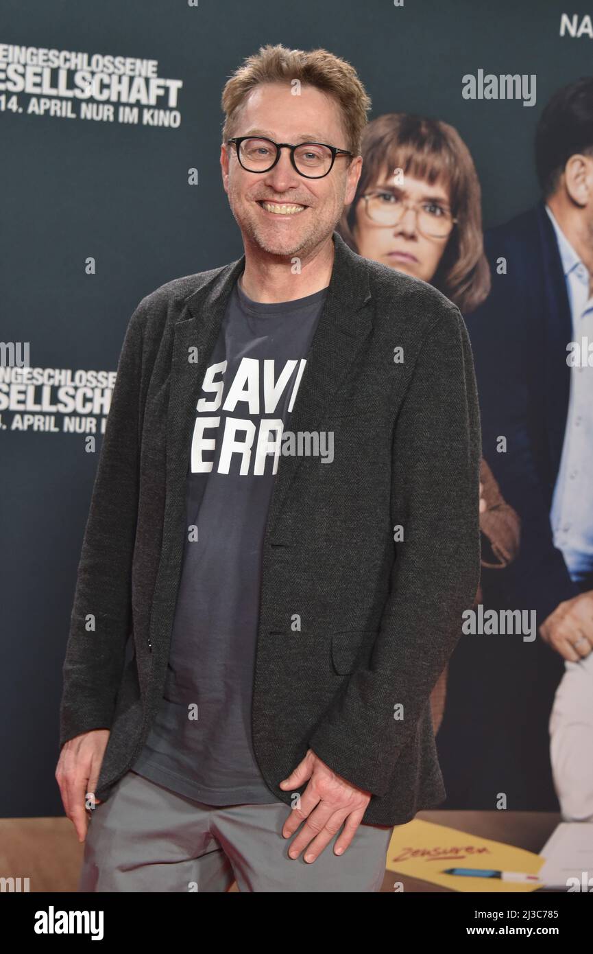 Cologne, Germany. 05th Apr, 2022. The author Jan Weiler comes to the ...