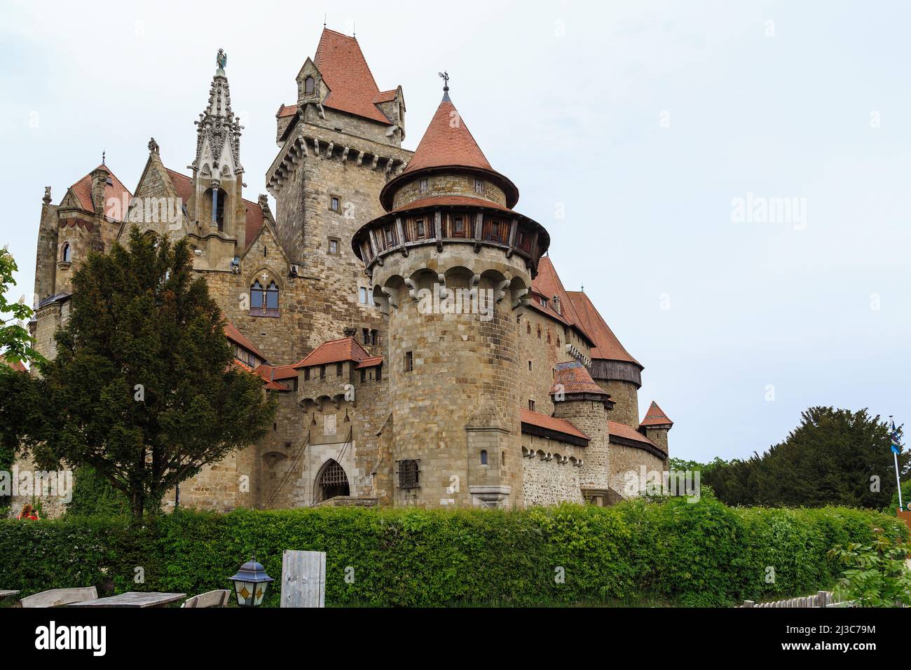LEOBENDORF, AUSTRIA - MAY 11, 2019: This is the very picturesque ...