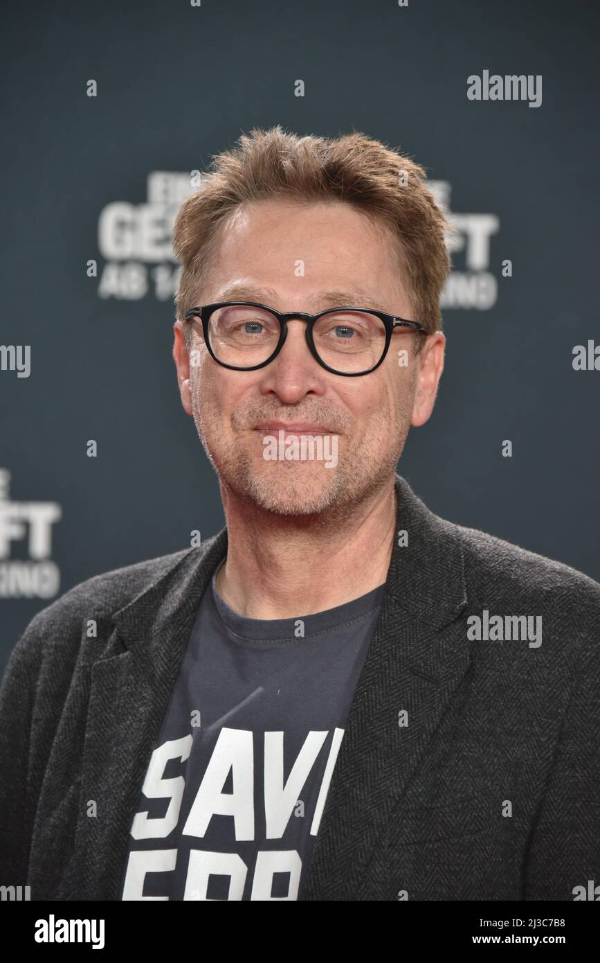 Cologne, Germany. 05th Apr, 2022. The author Jan Weiler comes to the ...