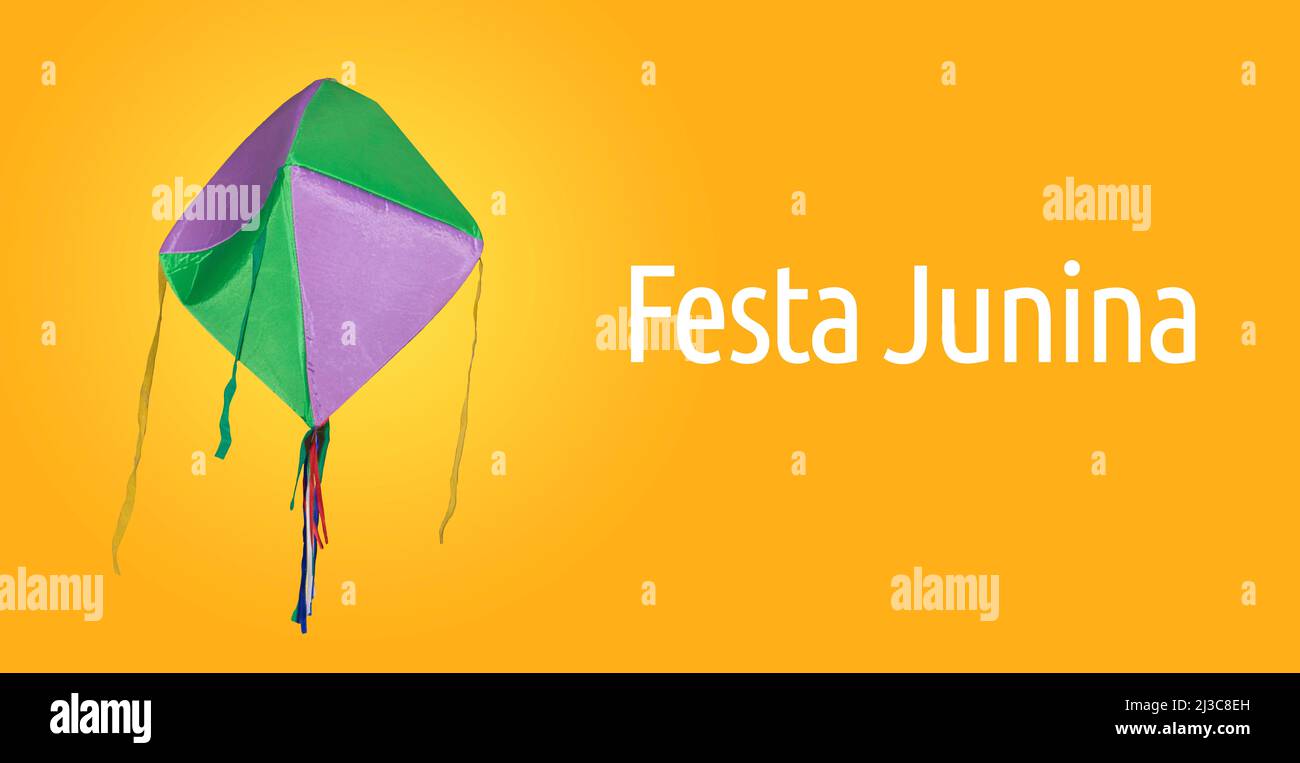 Background of flags for junina party, famous party of Brazil that ...