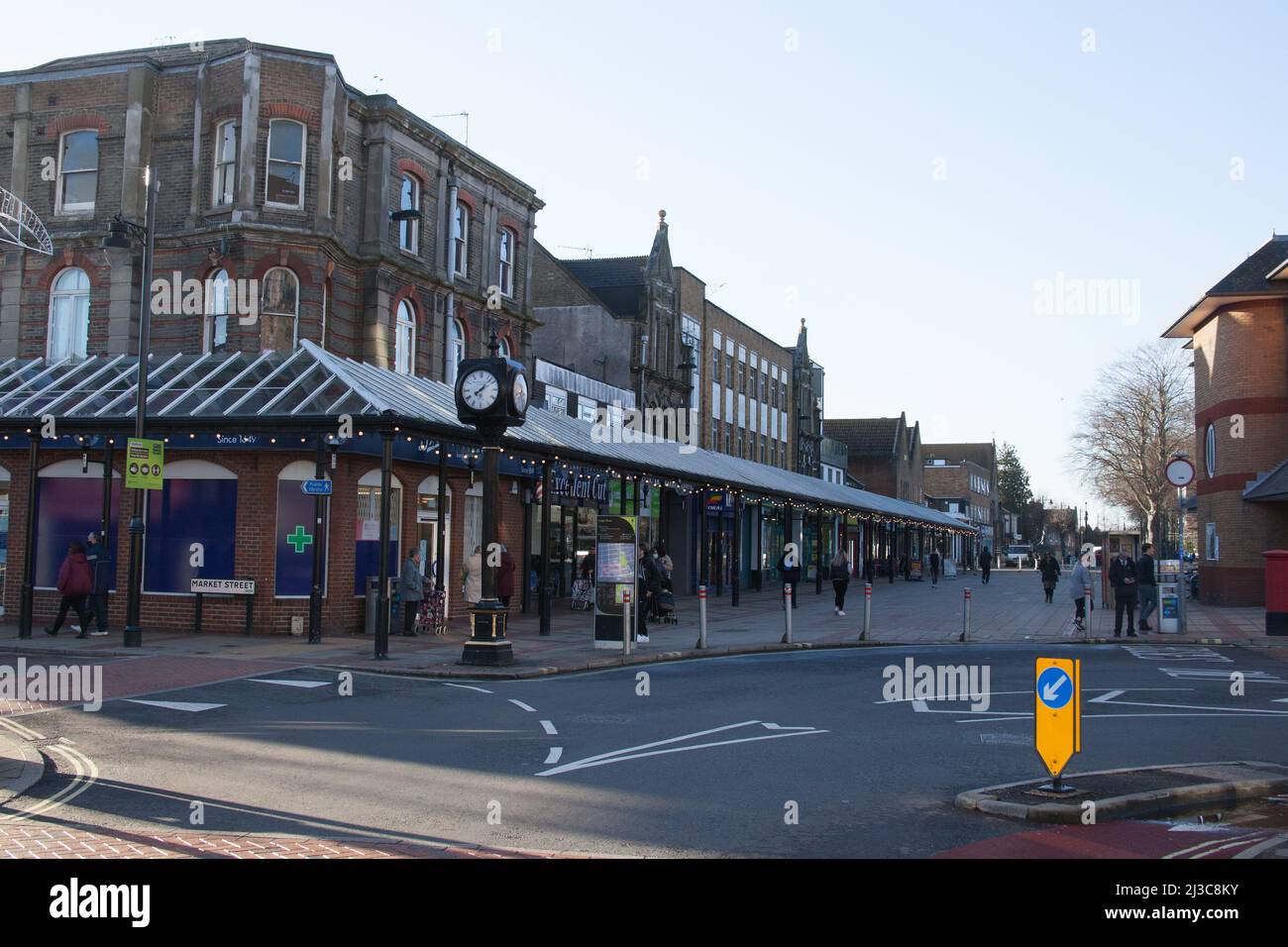 The High Street in Eastleigh in Hampshire in the UK Stock Photo - Alamy