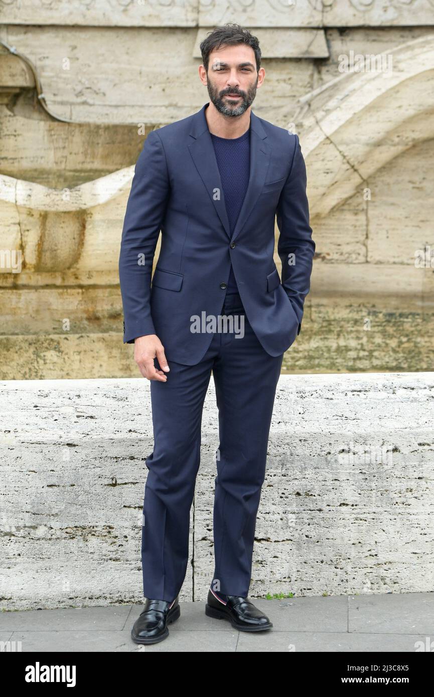 Rome, Italy. 07th Apr, 2022. Francesco Arca attends the photocall of ...